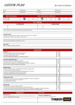Lesson Plan Templates for COVID-19 Situations - TemplateHub