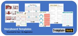 10 Free Storyboard Templates - (MS Word)