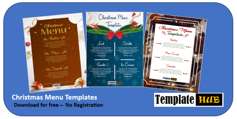 Free Christmas Templates for Word, Excel, and Google Docs