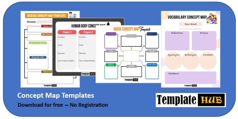 Printable Charts and Diagrams for Word, Excel, and Google Docs